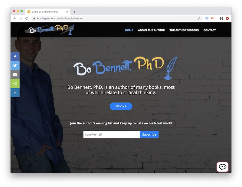 Hosting Authors: Free Website Hosting Solution for Authors